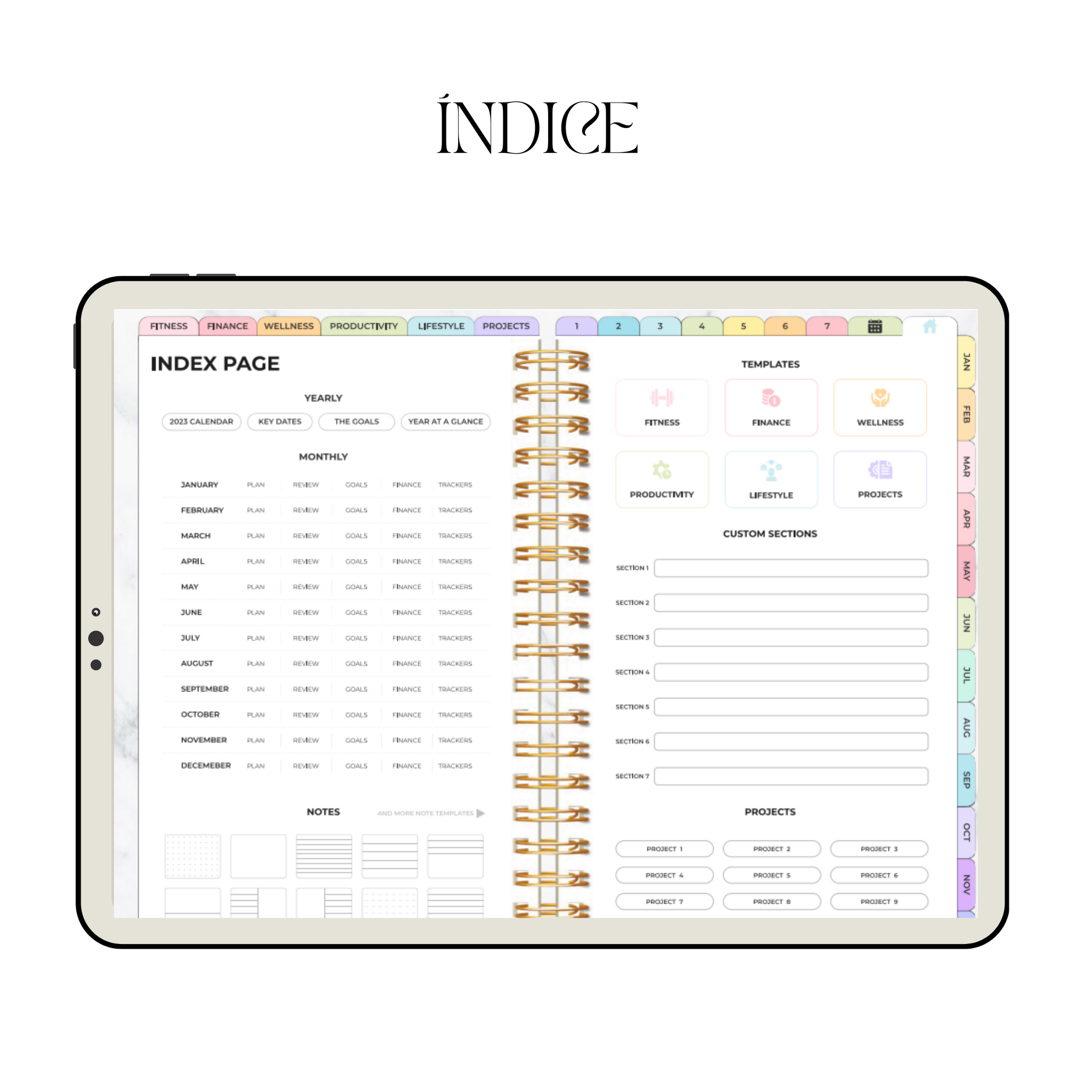 Descargar agenda digital goodnotes 5 - 2023 – Writeres